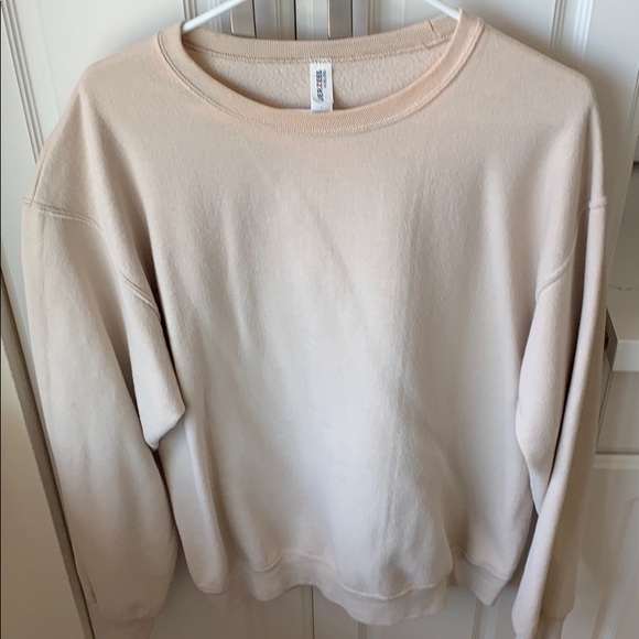 Jerzees | Sweaters | Vintage Nude Pullover | Poshmark